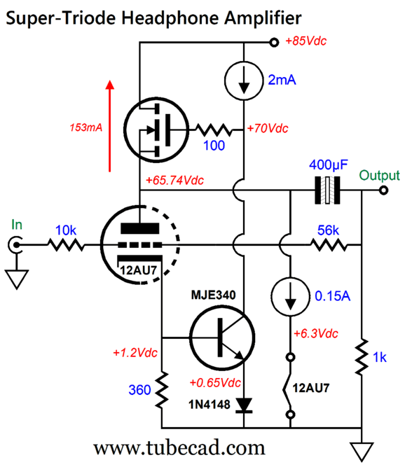 Super-Triode Input Stages